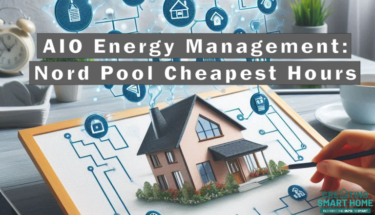 Home Assistant: Nord Pool cheapest hours with AIO Energy Management ...