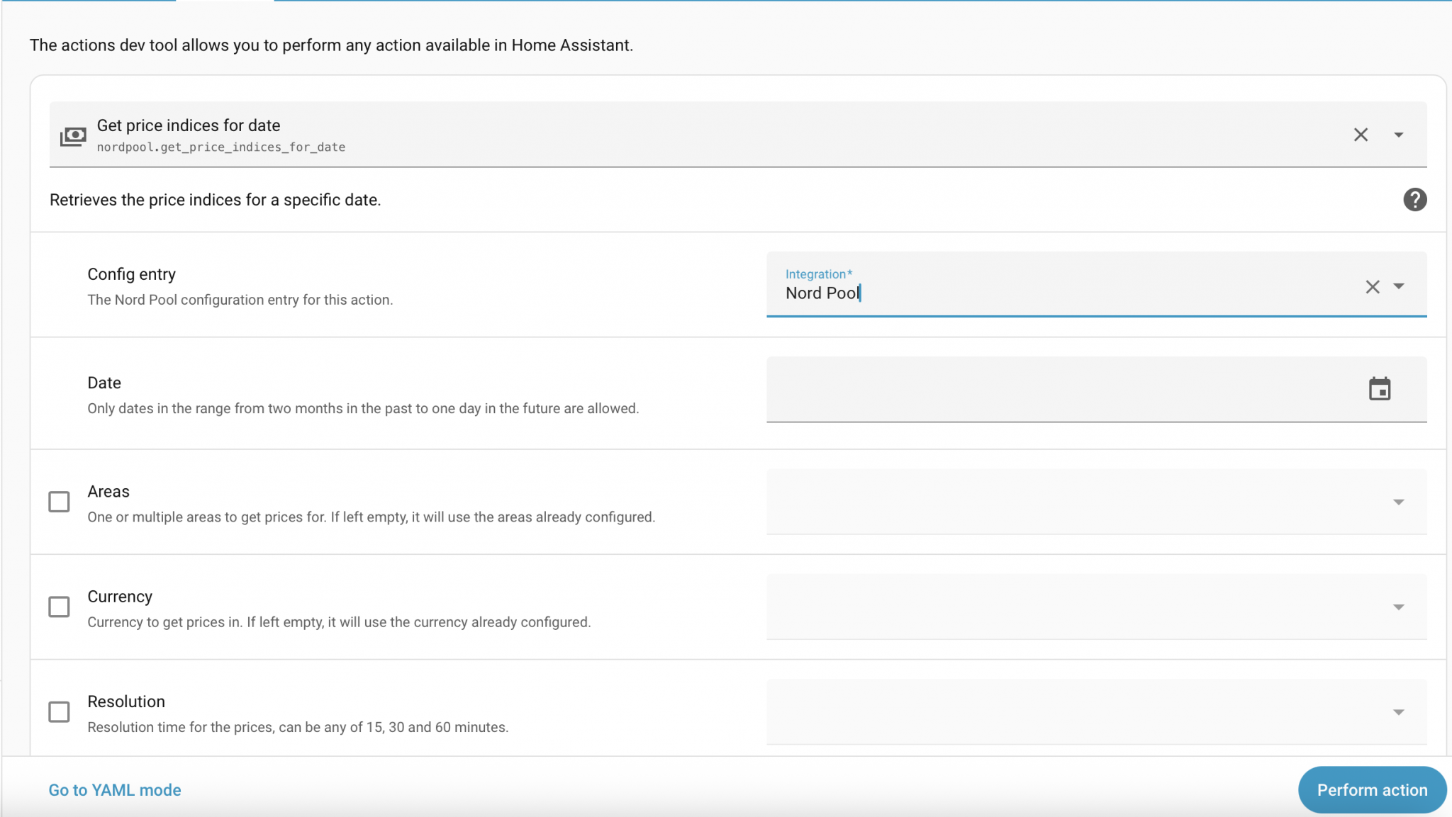Home Assistant: Migrating to the Official Nord Pool Integration ...